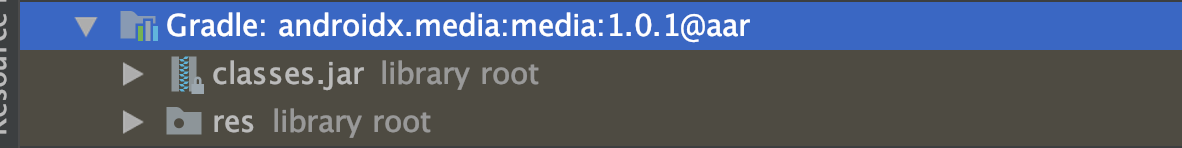 添加gradle依赖后，gradle同步没问题，但是运行工程提示Cause: duplicate entry: android/support/v4/media ...