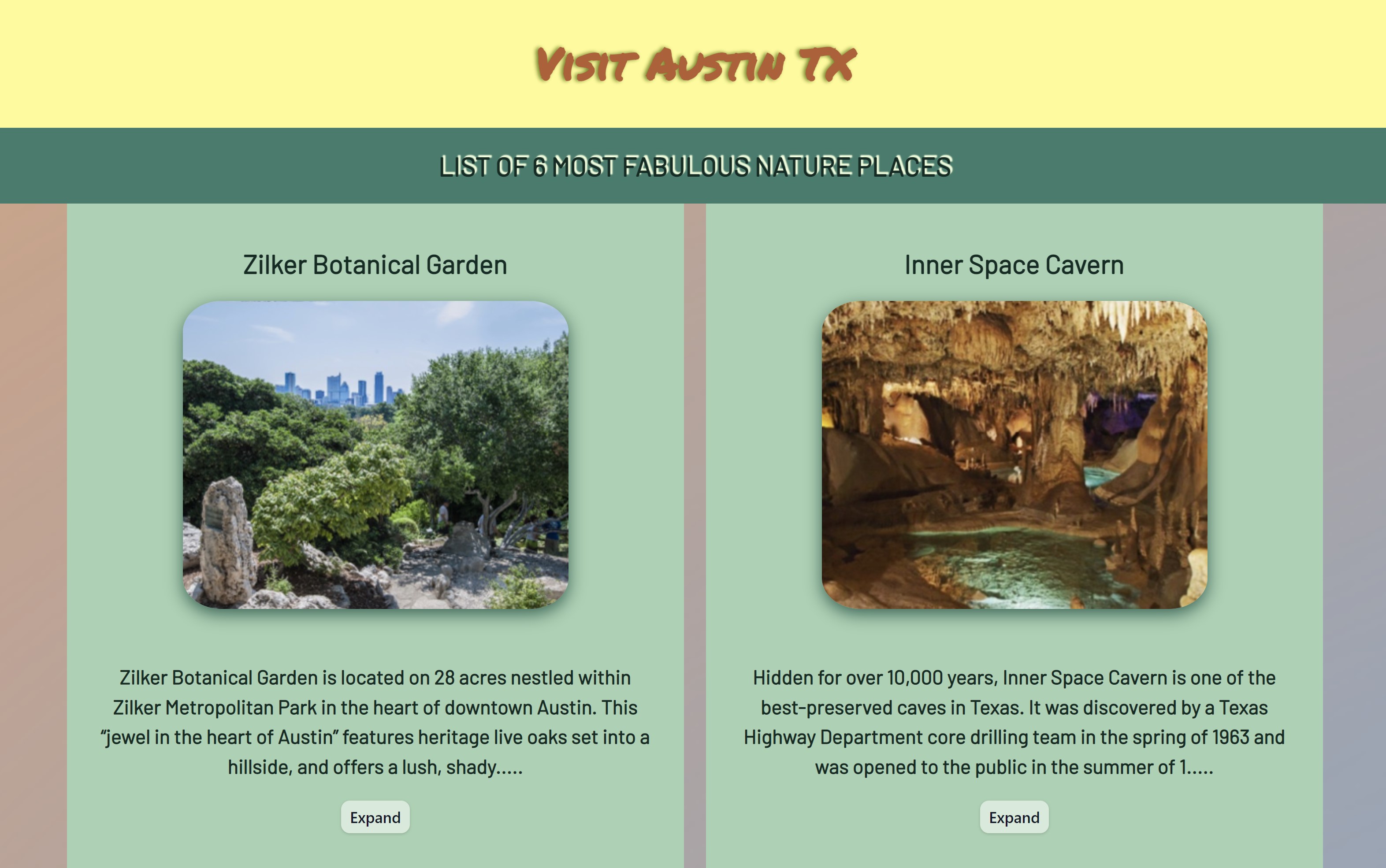 GitHub - Xeniya-Plakhotnyuk/visit_Austin