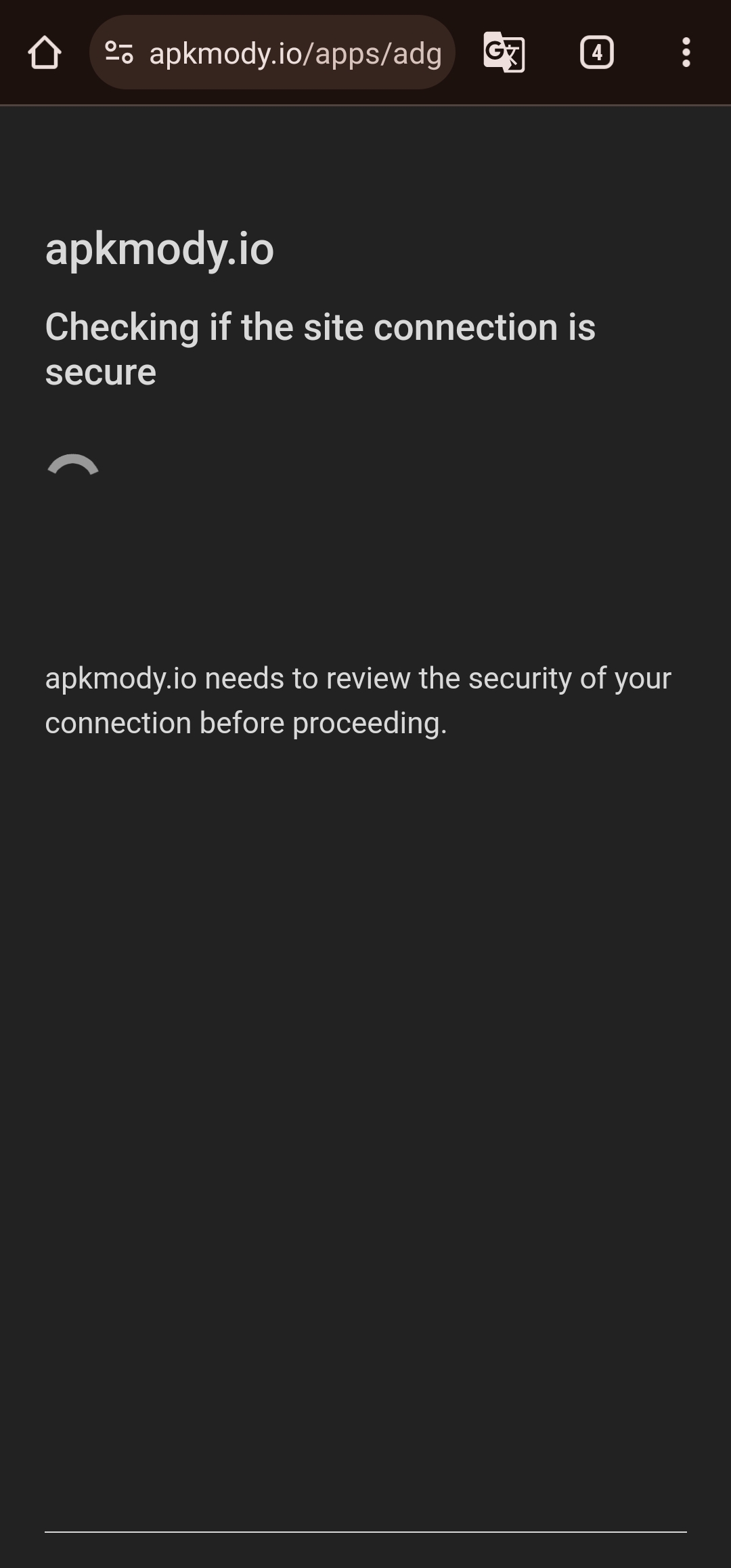 Infinite "connection checking" loading · Issue #164626 · AdguardTeam/AdguardFilters · GitHub