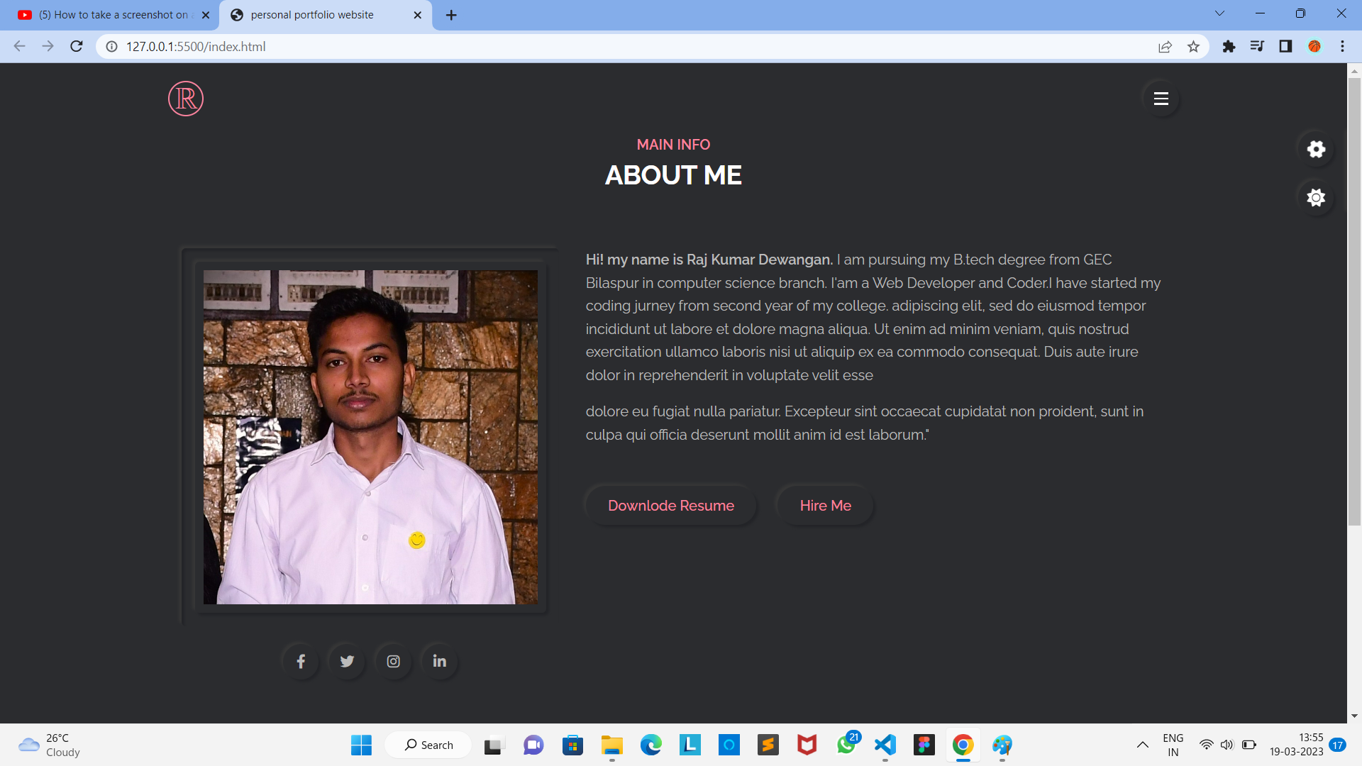 GitHub - Omkarkulkarni7/personal-portfolio-website: I'm Hercules