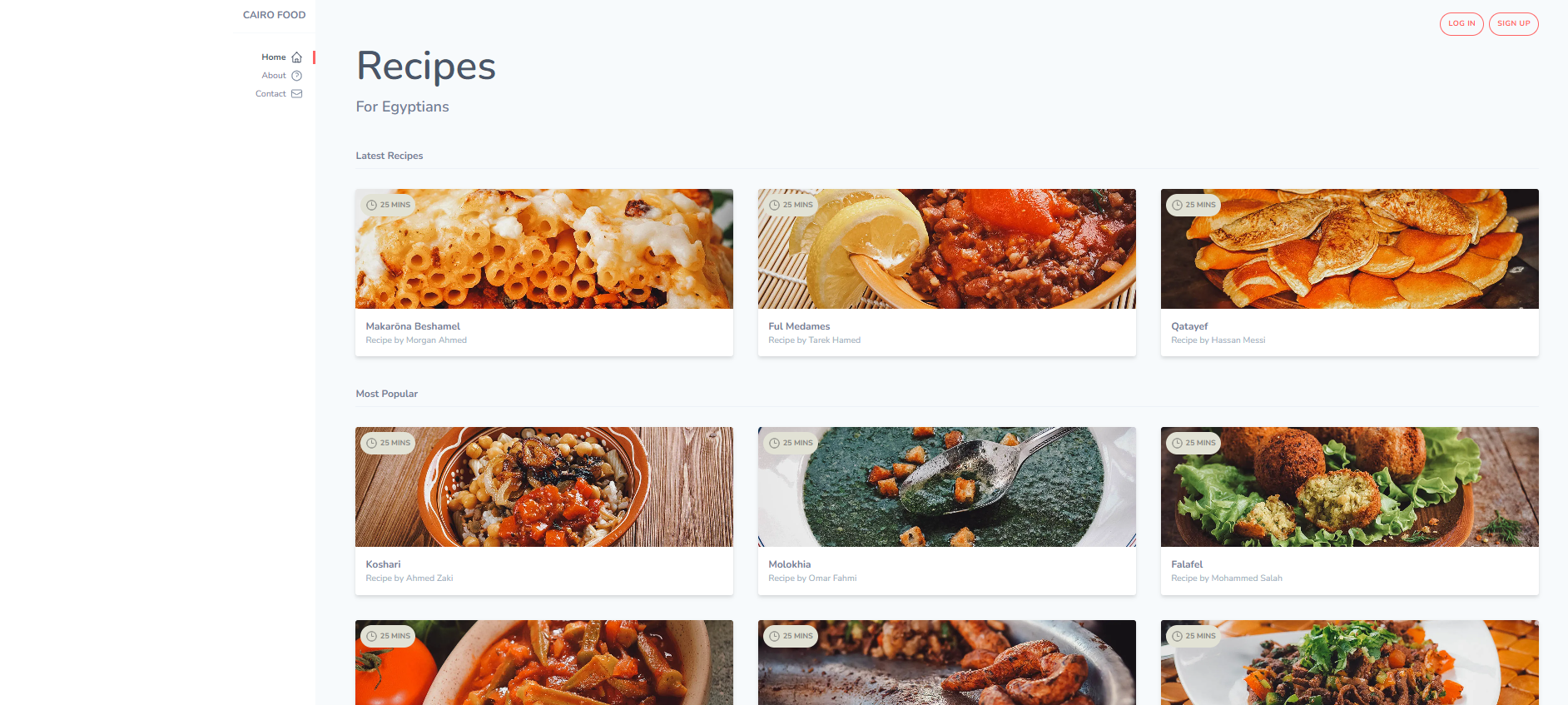 GitHub - IsmailDX/Cairo-Food-Restaurant-Website: A website made for ...