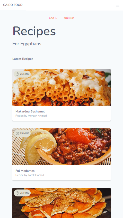 GitHub - IsmailDX/Cairo-Food-Restaurant-Website: A website made for Cairo food, using HTML, and ...