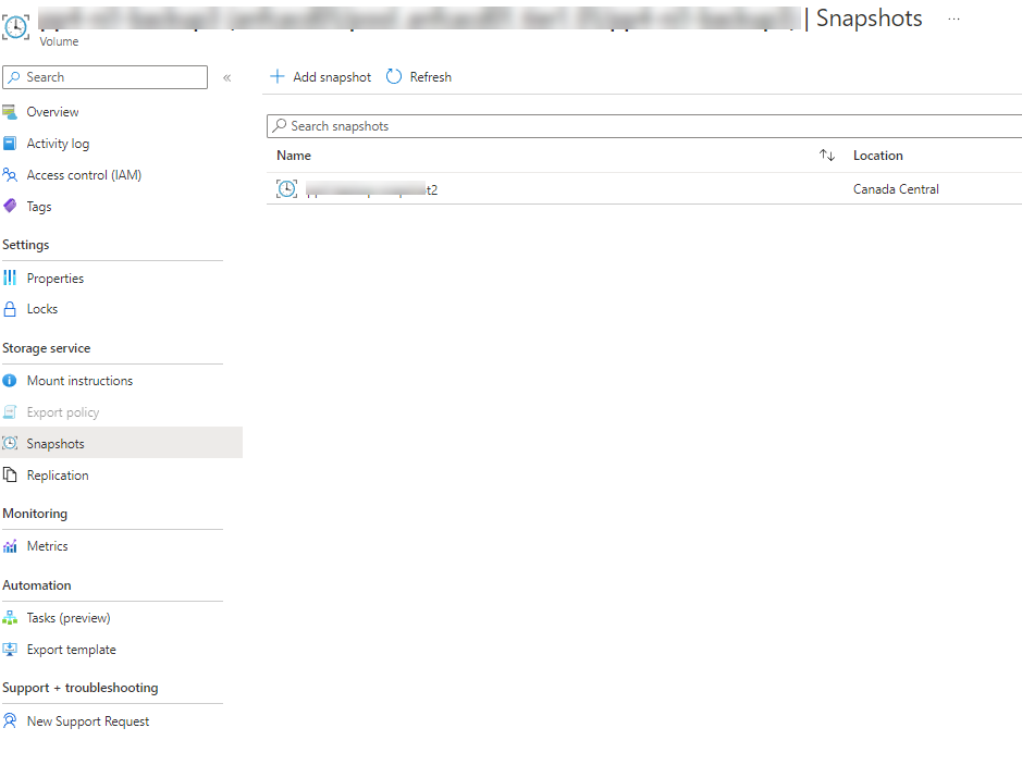 Azurermnetappvolume When Creating Volume From Snapshot It Creates 