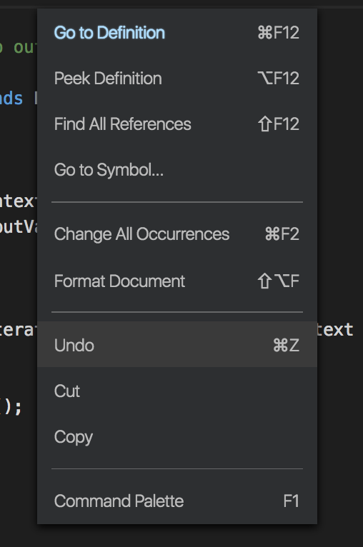 How could I make an context menu disabled not hide · Issue #847 · microsoft/monaco-editor · GitHub