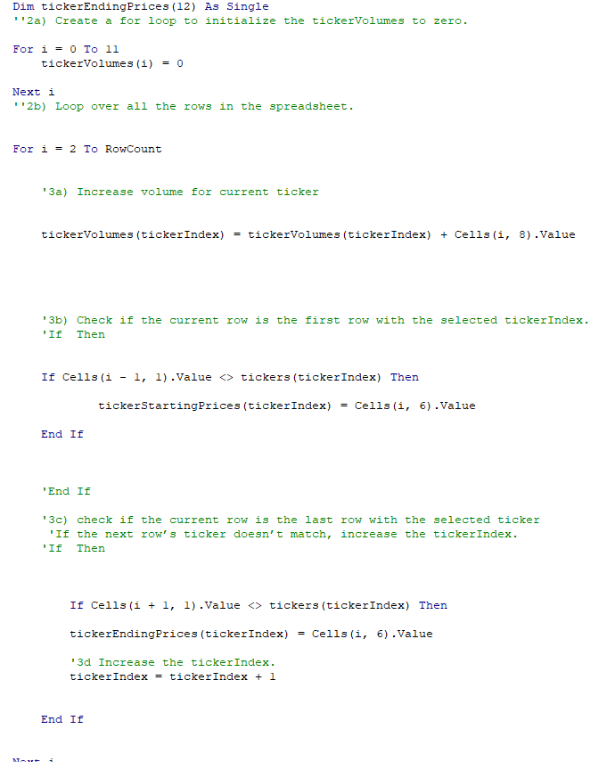 GitHub - JeremyPimentel/Assisngment-2----Refactor-VBA-Code: Refactoring VBA Code for sample ...