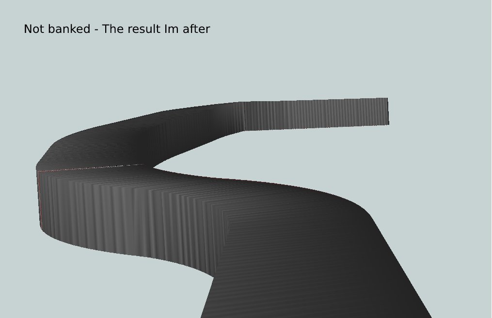 trimesh.creation.sweep_polygon - sweep without banking? · Issue #1430 · mikedh/trimesh · GitHub