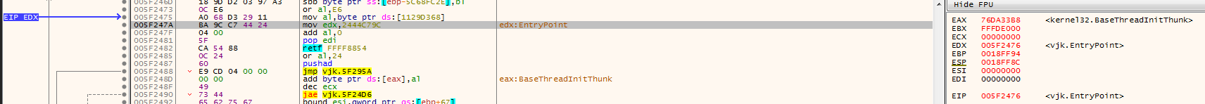 Badly aligned disassembly · Issue #1769 · x64dbg/x64dbg · GitHub