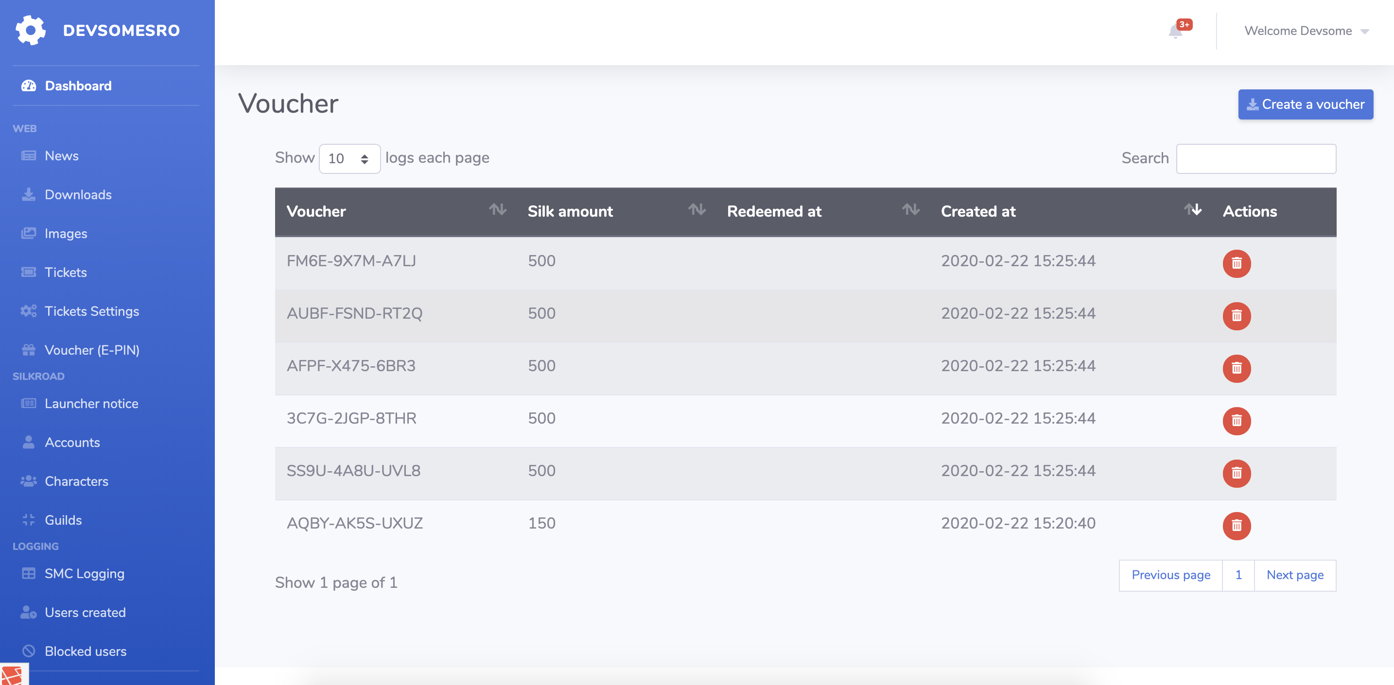 Silk Voucher · Issue #8 · Devsome/silkroad-laravel · GitHub
