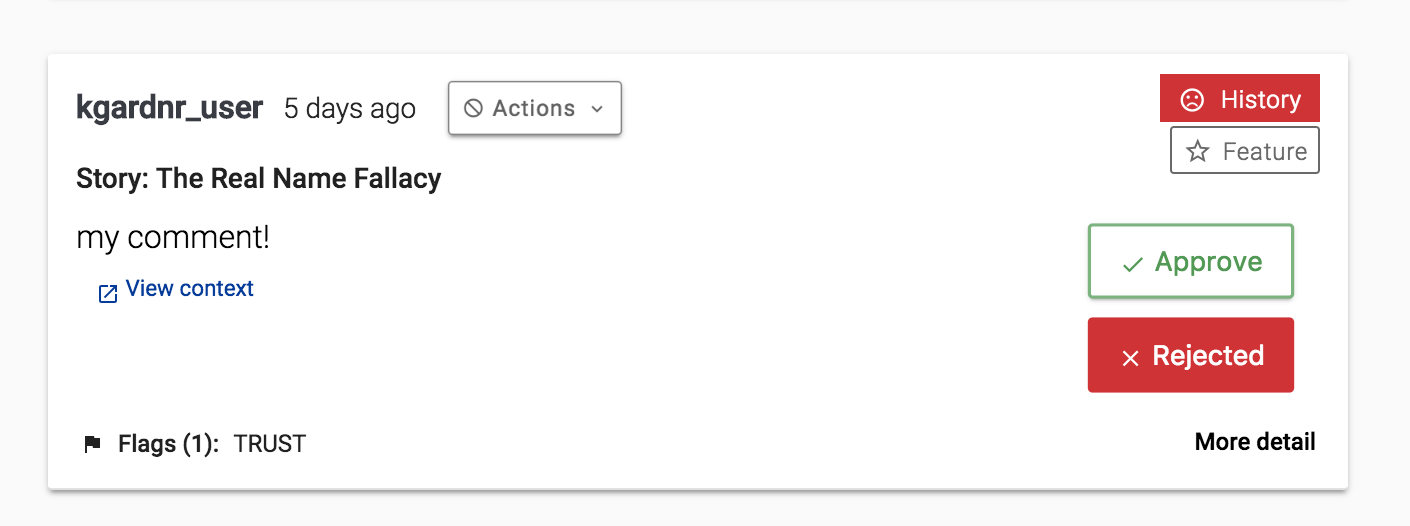 Send a user an Email Notification if they are banned · Issue #1050 · coralproject/talk · GitHub