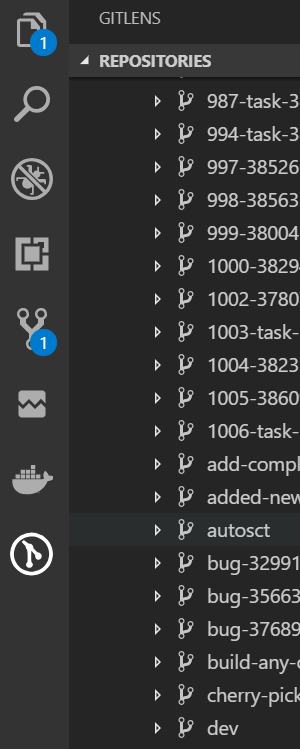 Add the ability to sort remote and local branches · Issue #745 · gitkraken/vscode-gitlens · GitHub