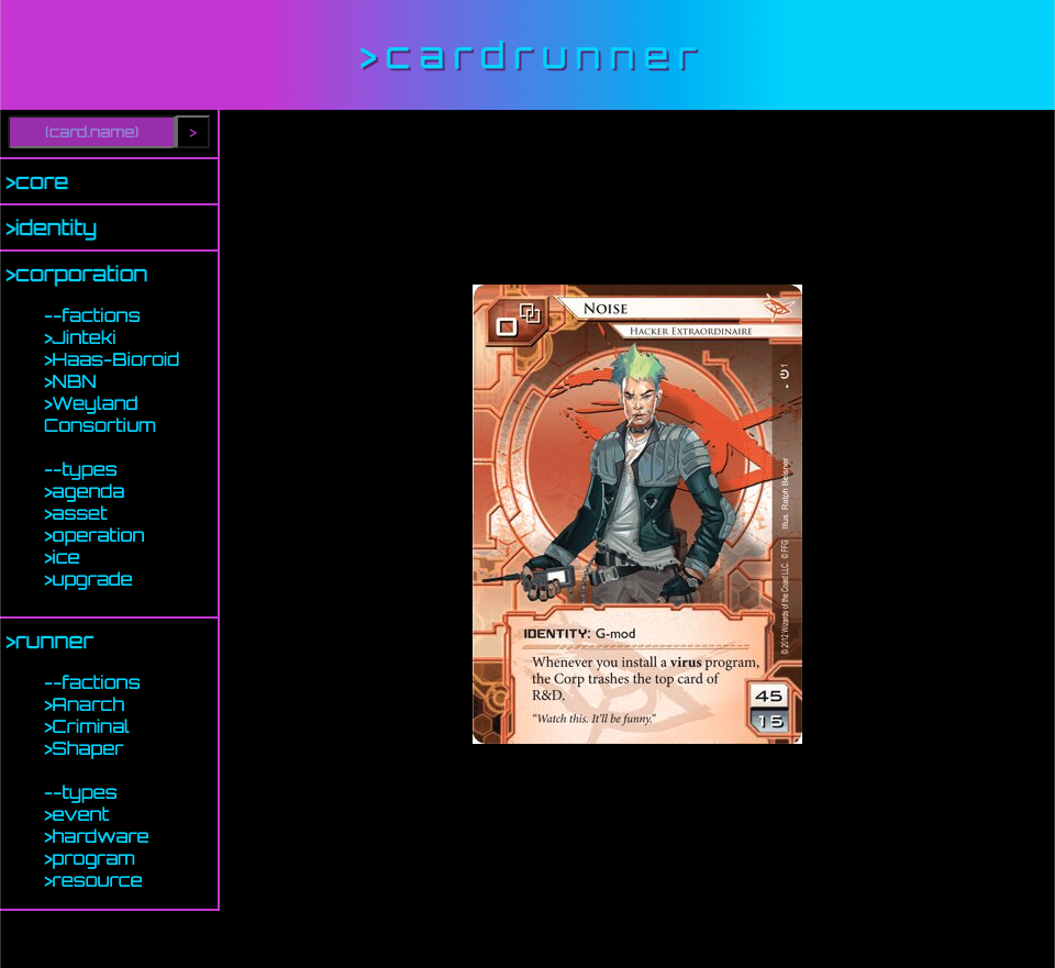 GitHub - Yonathan-Sanchez/-cardrunner