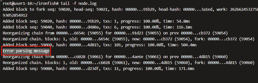 [node error]Error parsing message · Issue #3571 · iron-fish/ironfish · GitHub