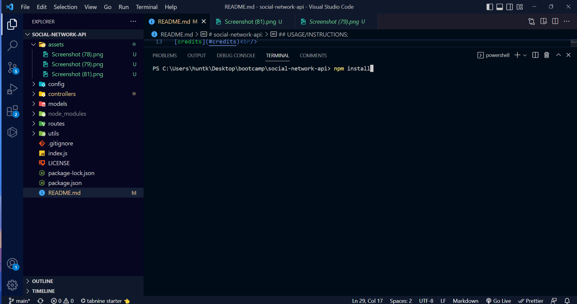 Github Huntken26social Network Api This Is An Api For A Social