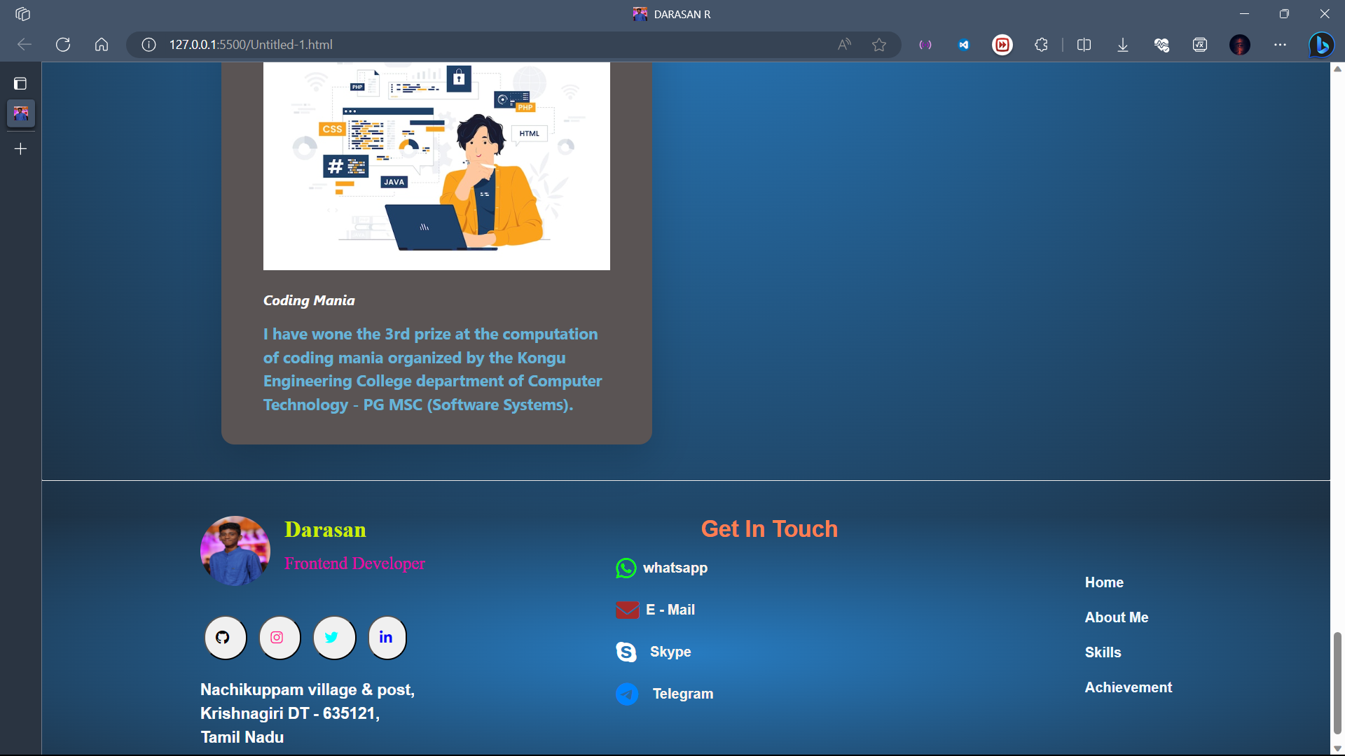 Github Shanmugamtech Portfolio