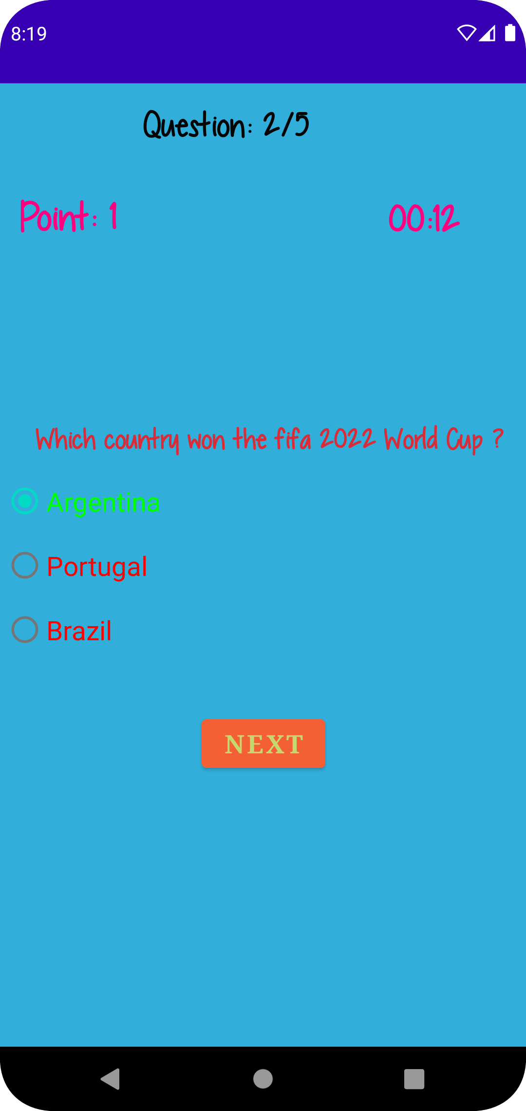 Github Xdarey Mobile Quiz App