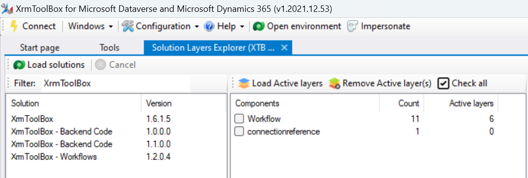 Documentation - MscrmTools/MscrmTools.SolutionLayersExplorer GitHub Wiki