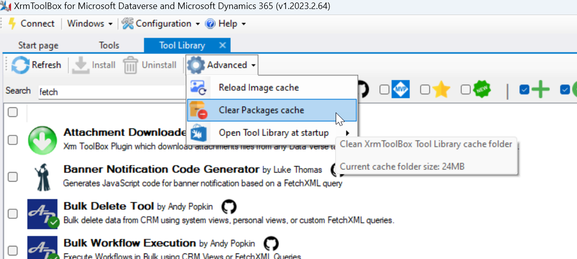 Update issue · Issue #887 · rappen/FetchXMLBuilder · GitHub