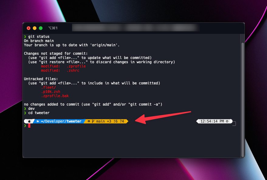 Git status won't show up in home folder · Issue #2060 · romkatv/powerlevel10k · GitHub