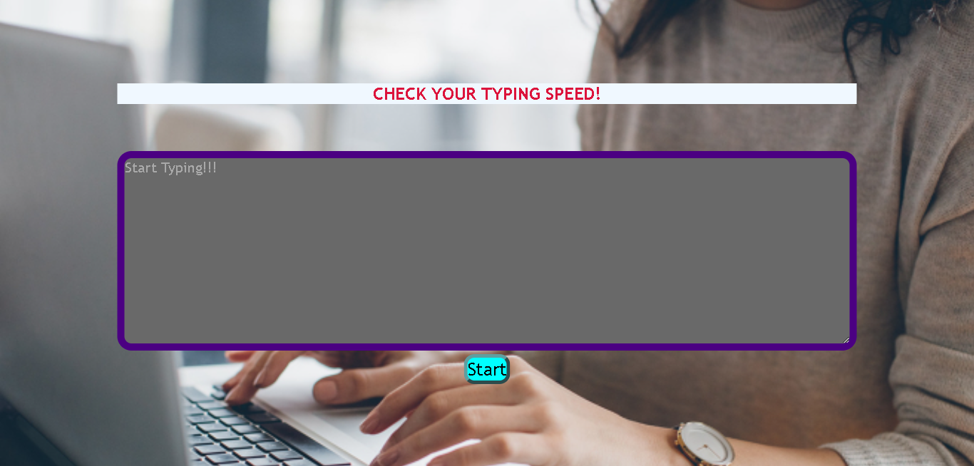 GitHub - Sipher2003/Typing-speed-website: A simple website which counts ...