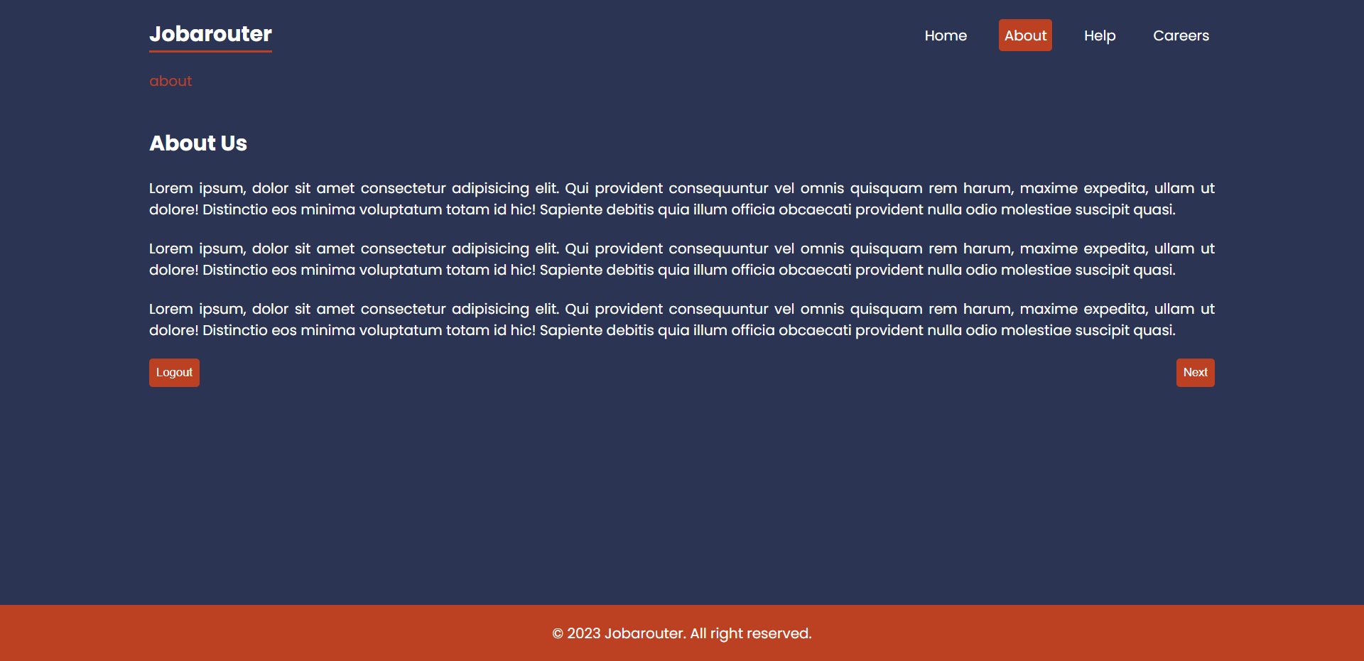 GitHub - kishanlalchoudhary/Jobarouter-ReactRouter: This is a simple project aimed to show the ...
