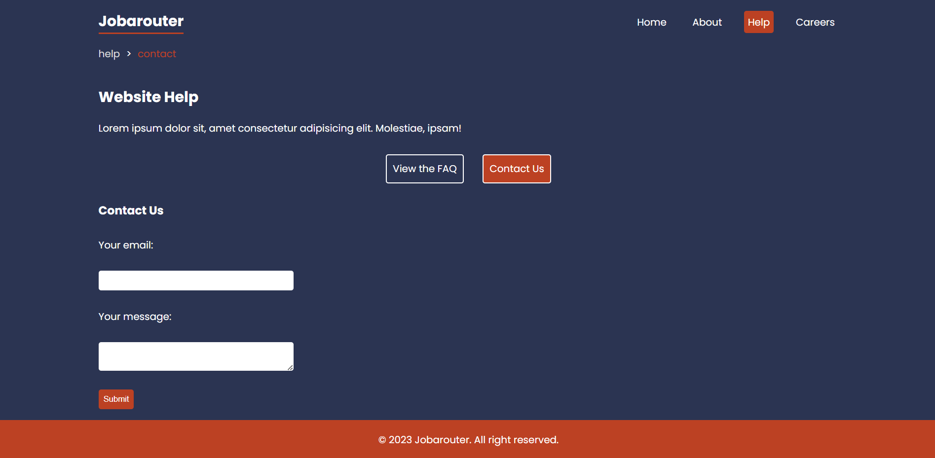 GitHub - kishanlalchoudhary/Jobarouter-ReactRouter: This is a simple project aimed to show the ...