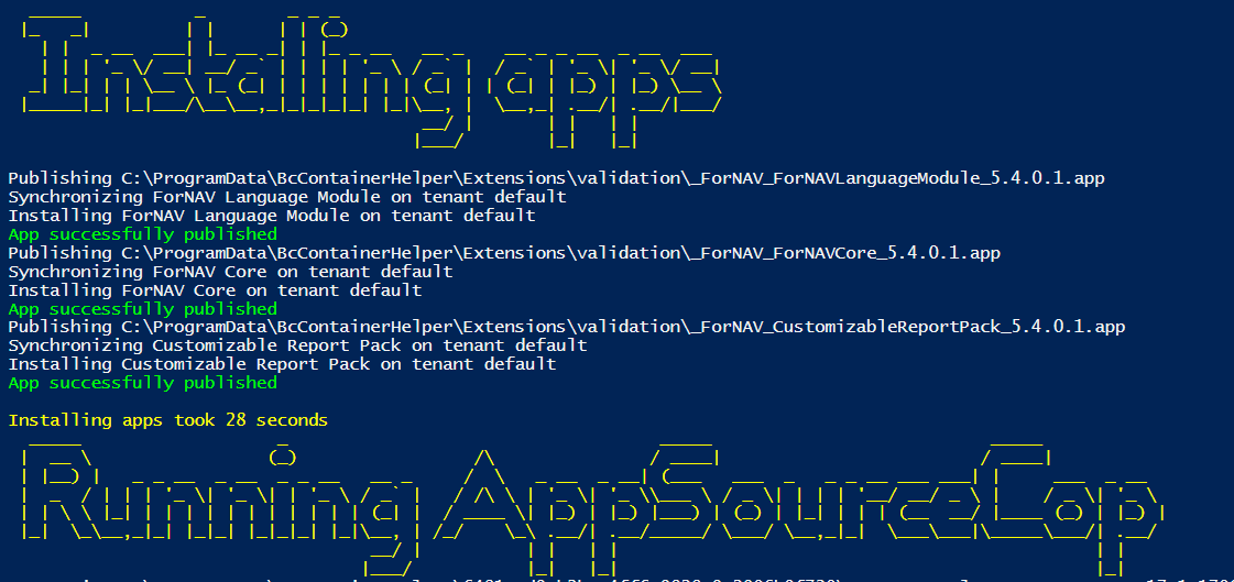 Multiple dependencies failing in Run-AlValidation · Issue #1616 · microsoft/navcontainerhelper ...