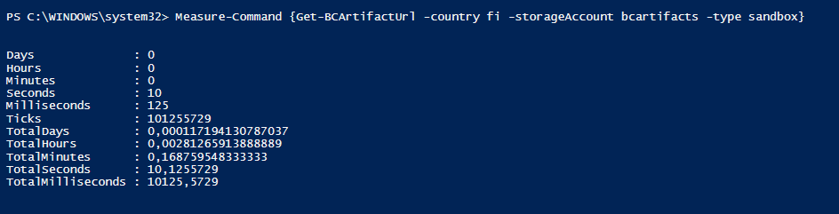 Get-bcartifacts is ridiculously slow, ref #1646 · Issue #1796 · microsoft/navcontainerhelper ...
