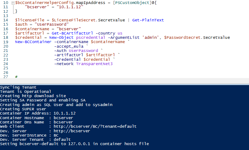 BCContainer Networking and Setting a static IP · Issue #2607 · microsoft/navcontainerhelper · GitHub