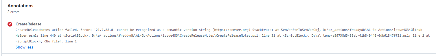 Create Release workflow fails with "not currently on a branch." · Issue #483 · microsoft/AL-Go ...