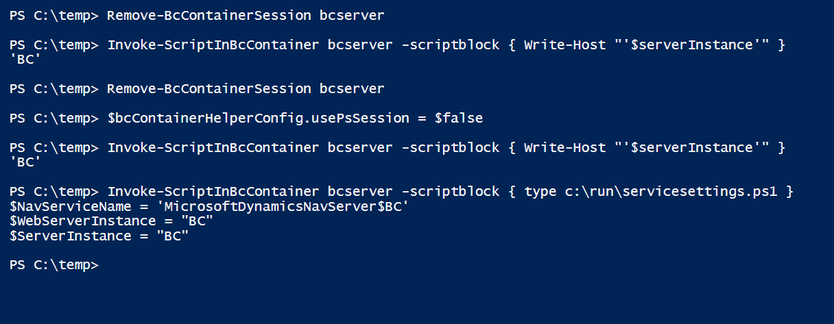 Not all used variables are always initialized in Invoke-ScriptInBcContainer · Issue #3042 ...