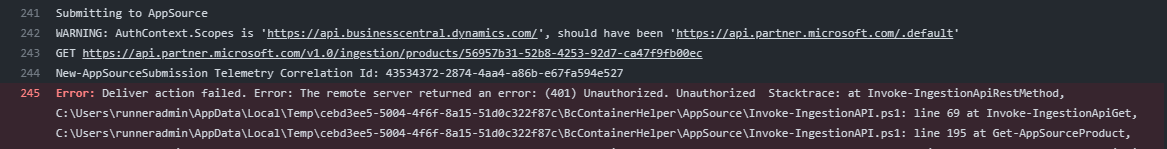 Publish To Appsource Fails With Unable To Locate Apps · Issue 567 