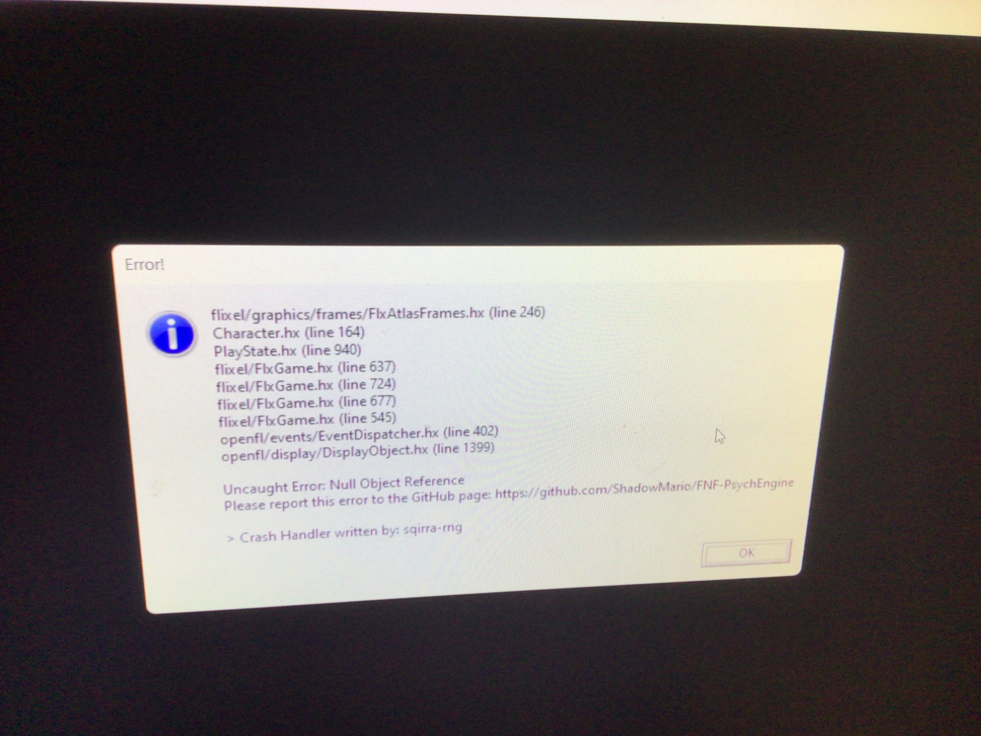 I don’t know what is wrong with this? · Issue #11081 · ShadowMario/FNF ...