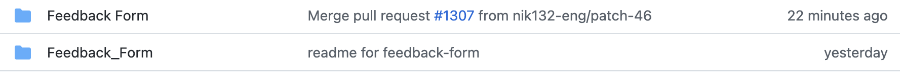 Remove duplicate readme folder for feedback_forms · Issue #1333 · Clueless-Community/seamless-ui ...