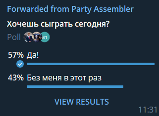 GitHub - petr-efremov/Party-Assembler-Bot: Бот-организатор для Telegram