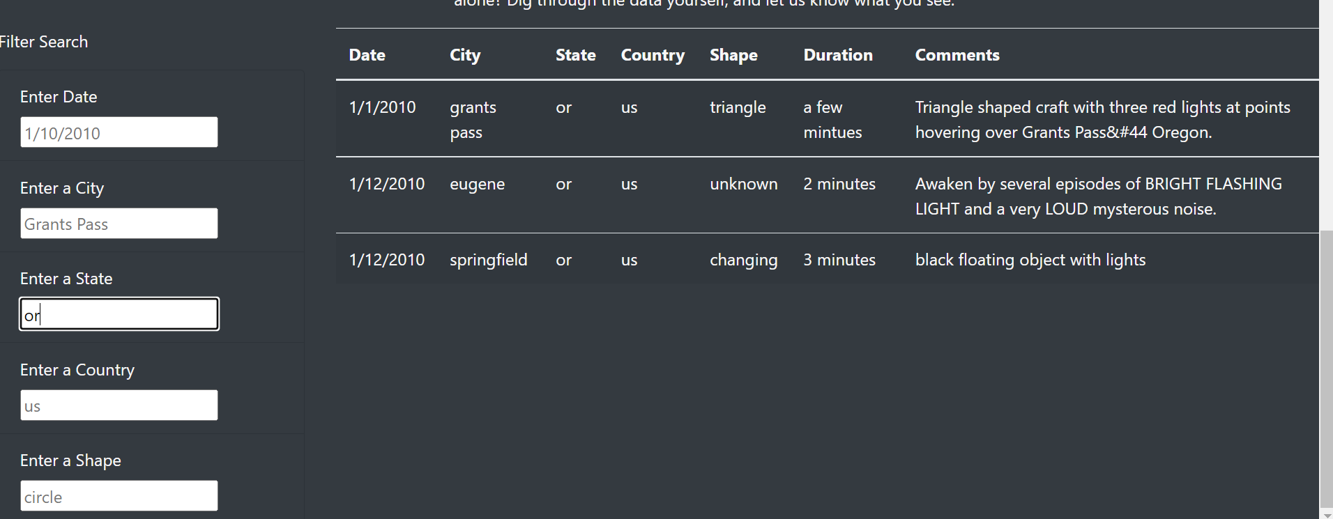 GitHub - Trevor-Crane/UFO