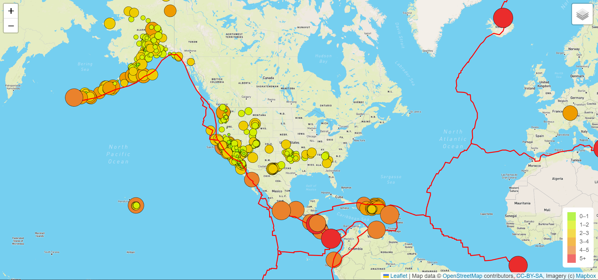 GitHub - Trevor-Crane/Mapping-Earthquakes