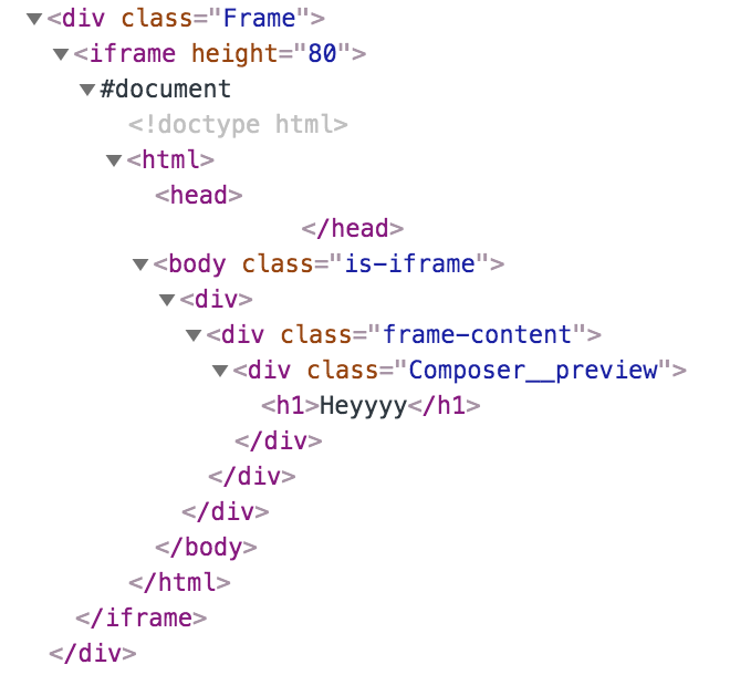 Styles within iframe component applied to parent window · Issue #14558 ...