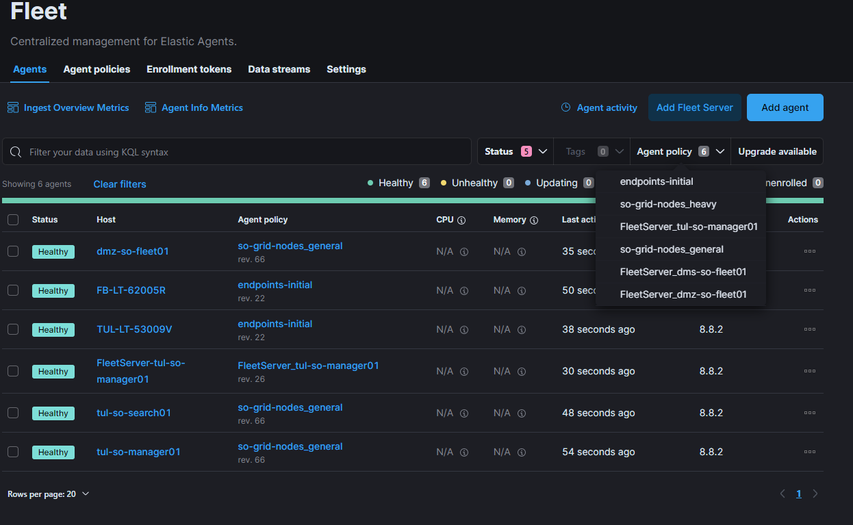 Dedicated Fleet Node not creating a new Fleet server in fleet · Security-Onion-Solutions ...
