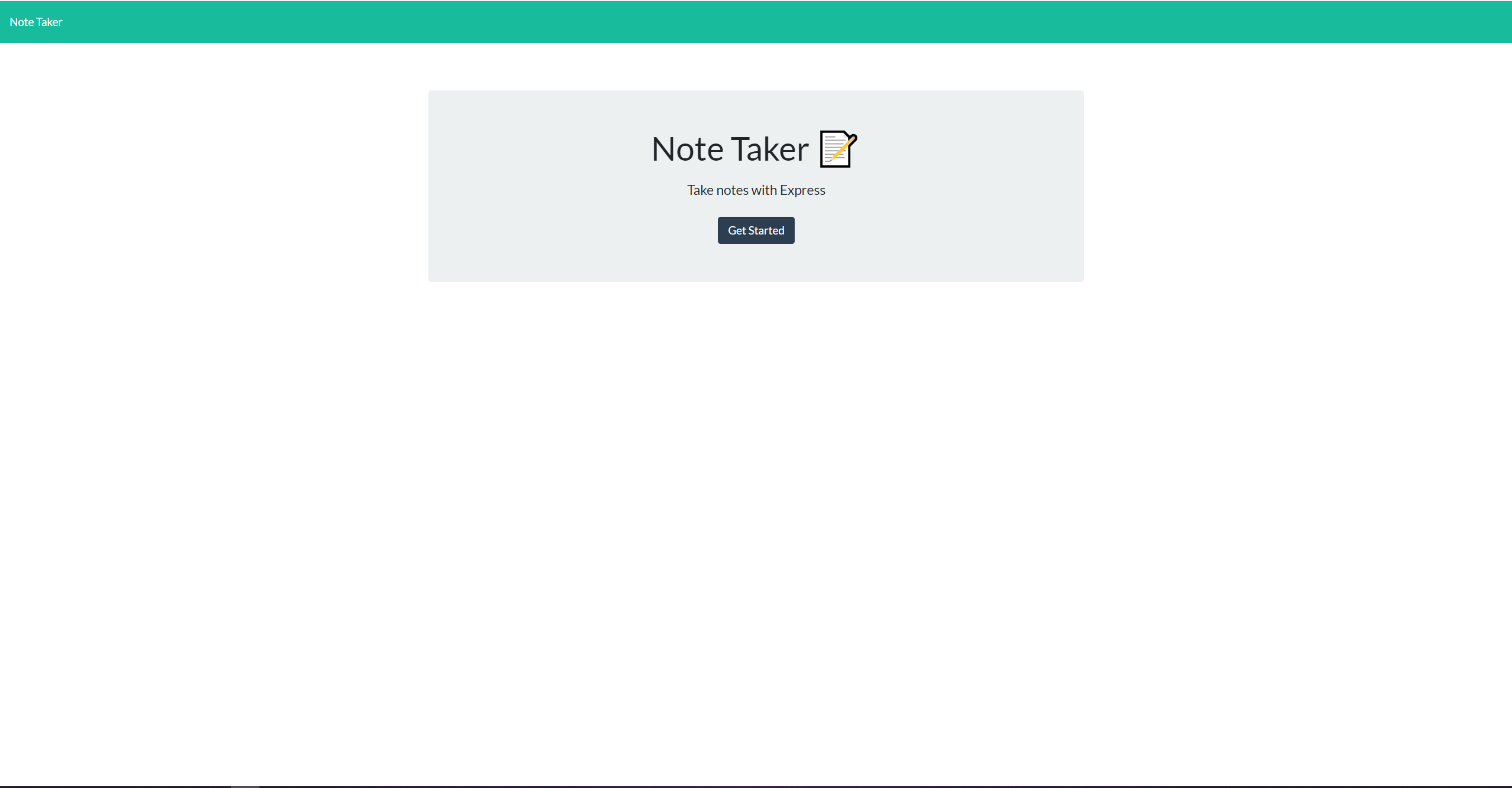 GitHub - SpencerNelsonUW/Note-Taker