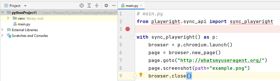 Continuing the problem in a new issue · Issue #1162 · microsoft/playwright-python · GitHub