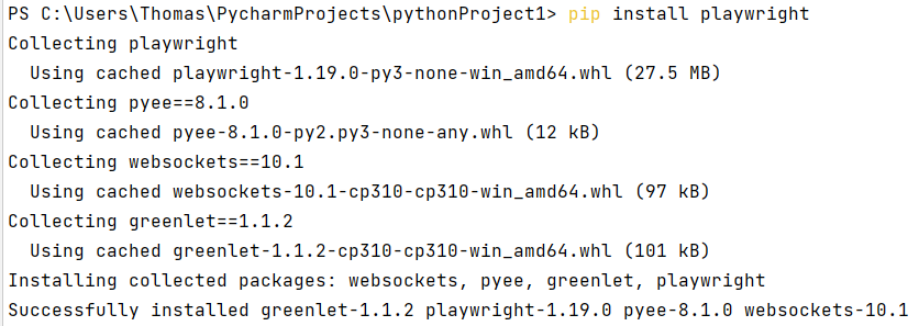 Continuing the problem in a new issue · Issue #1162 · microsoft/playwright-python · GitHub