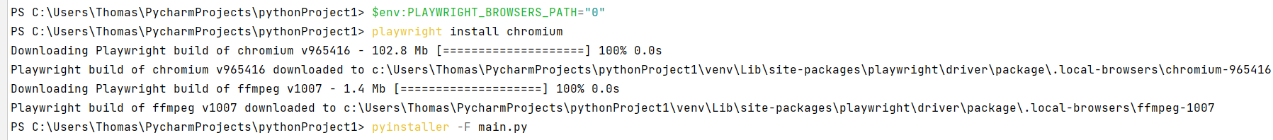 Continuing the problem in a new issue · Issue #1162 · microsoft/playwright-python · GitHub
