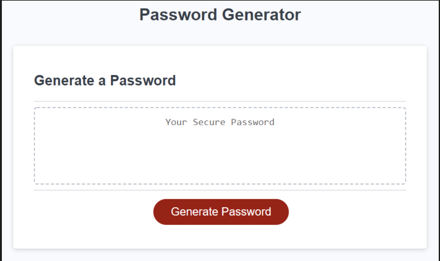 GitHub - lhern222/challenge-3: Password Generator