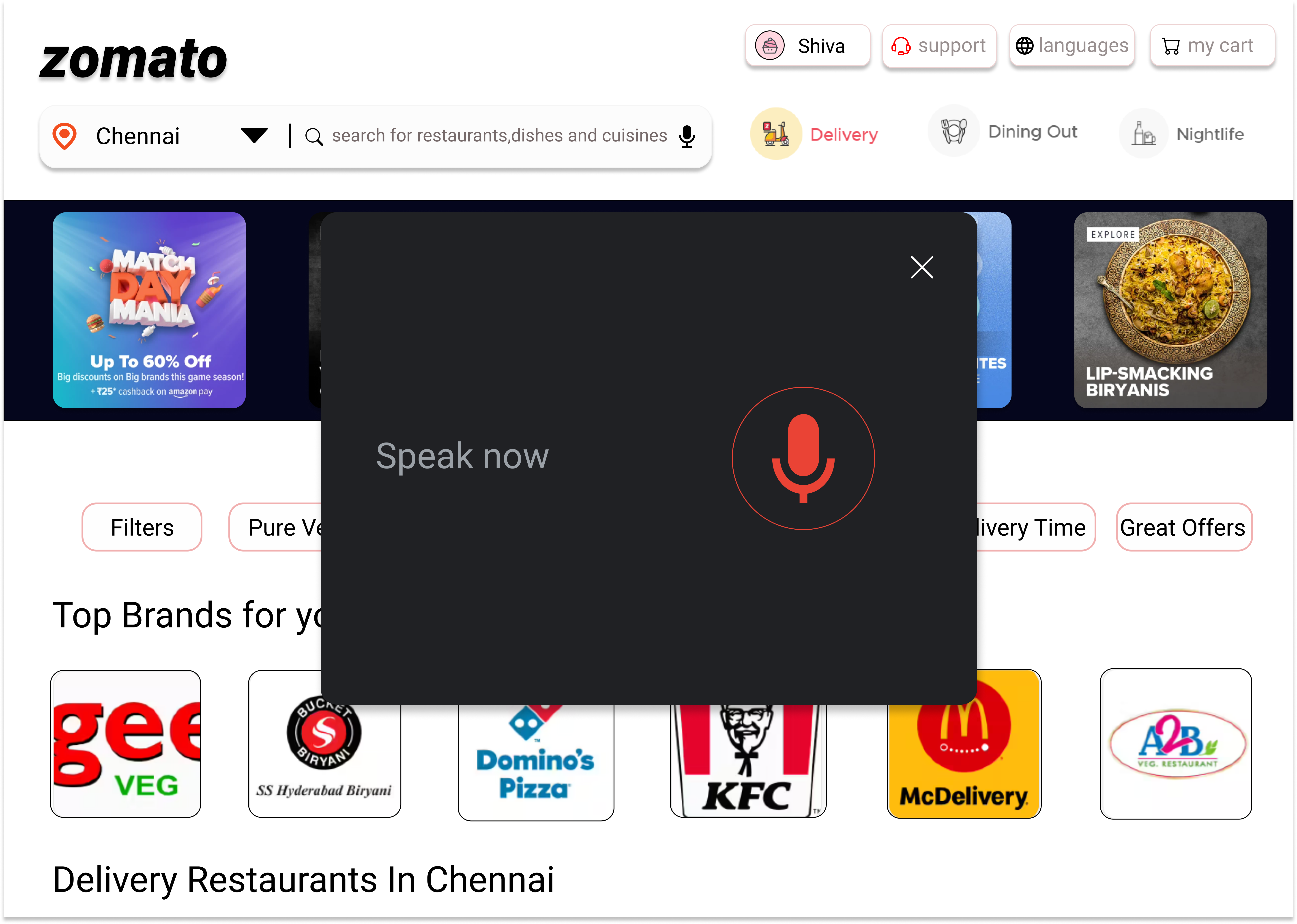 GitHub - Kishore-Girivasan/Zomato_UI_Design: An UI Design of Zomato web ...
