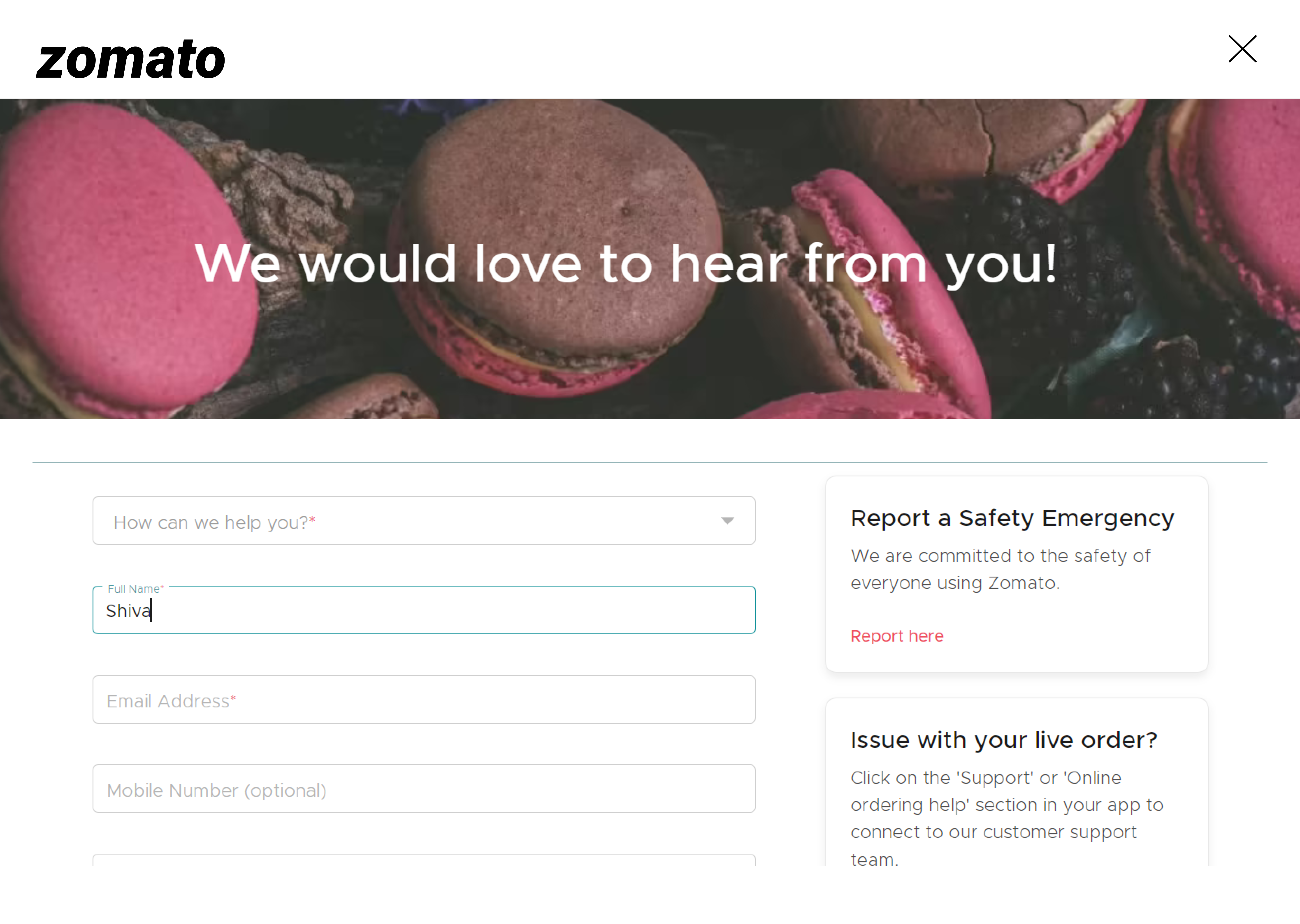 Github Kishore Girivasan Zomato Ui Design An Ui Design Of Zomato Web
