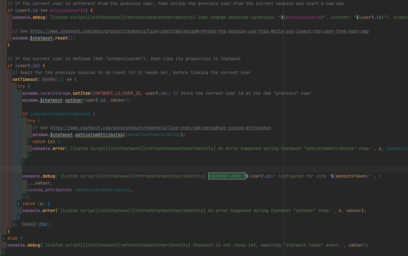[cw 1970] Understanding Chatwoot Error · Issue 6610 · Chatwoot Chatwoot · Github