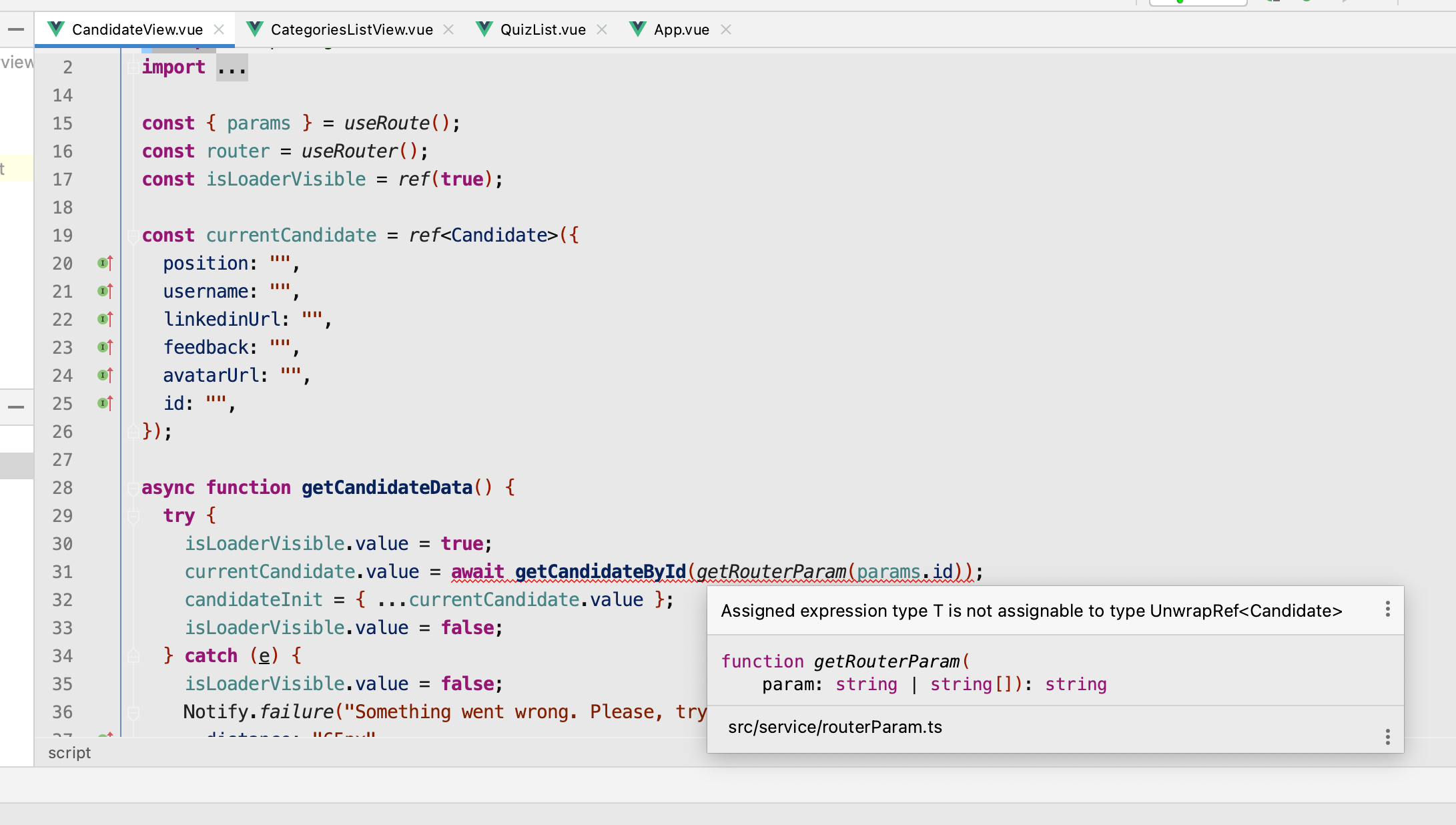 Improve UI and code design · Issue #118 · Sigma-vue-internship/easy-interview · GitHub