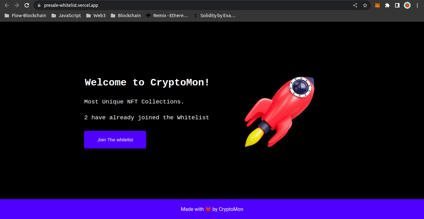 GitHub - ChetanXpro/Presale-whitelist