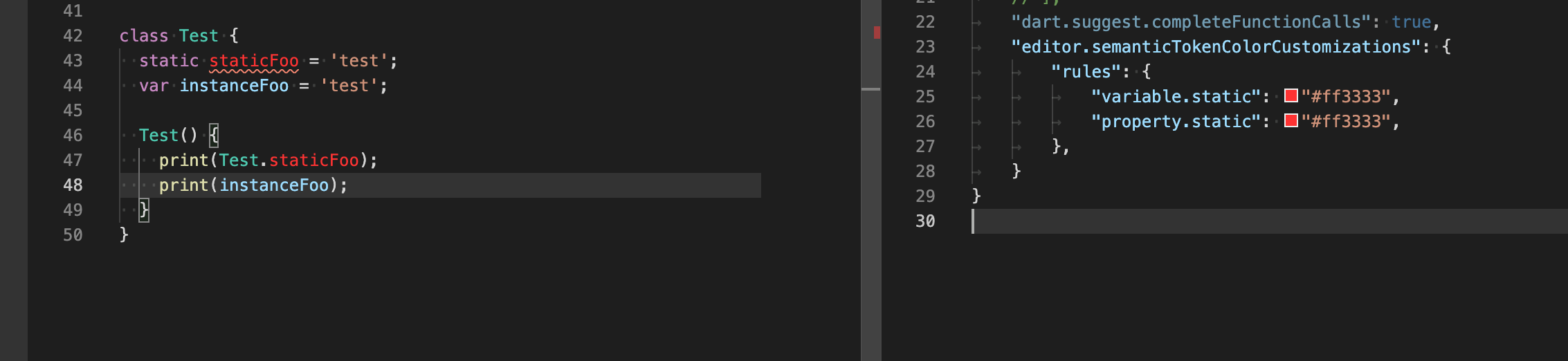Allow Dart Syntax Highlighting Theming · Issue 1688 · Dart Codedart Code · Github