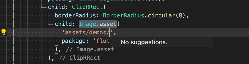 Support code completion of Flutter asset filenames in Image.asset ...